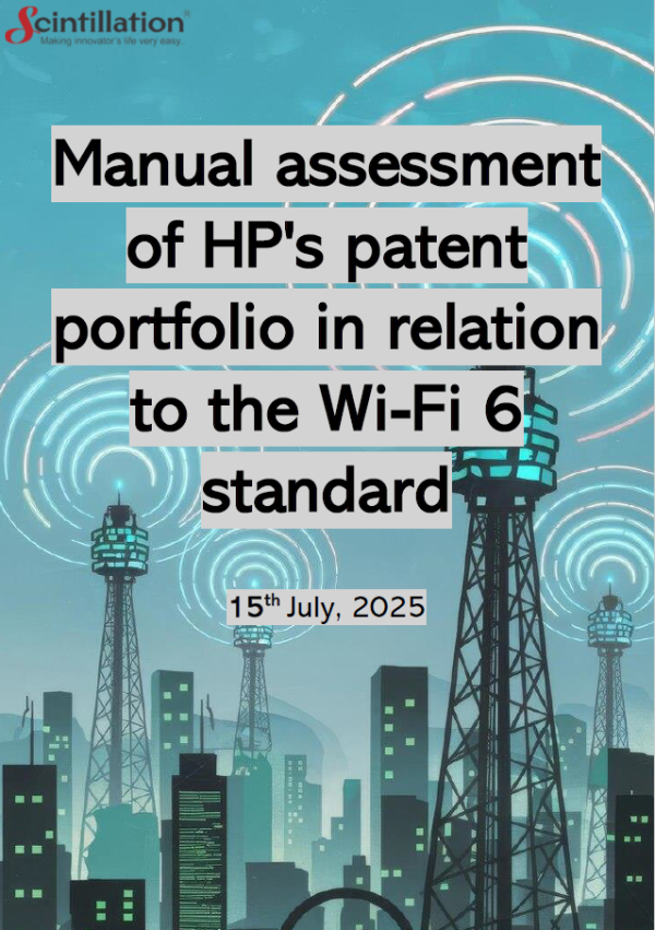 Manual Assessment of HP’s Patent Portfolio in Relation to the Wi-Fi 6 ...